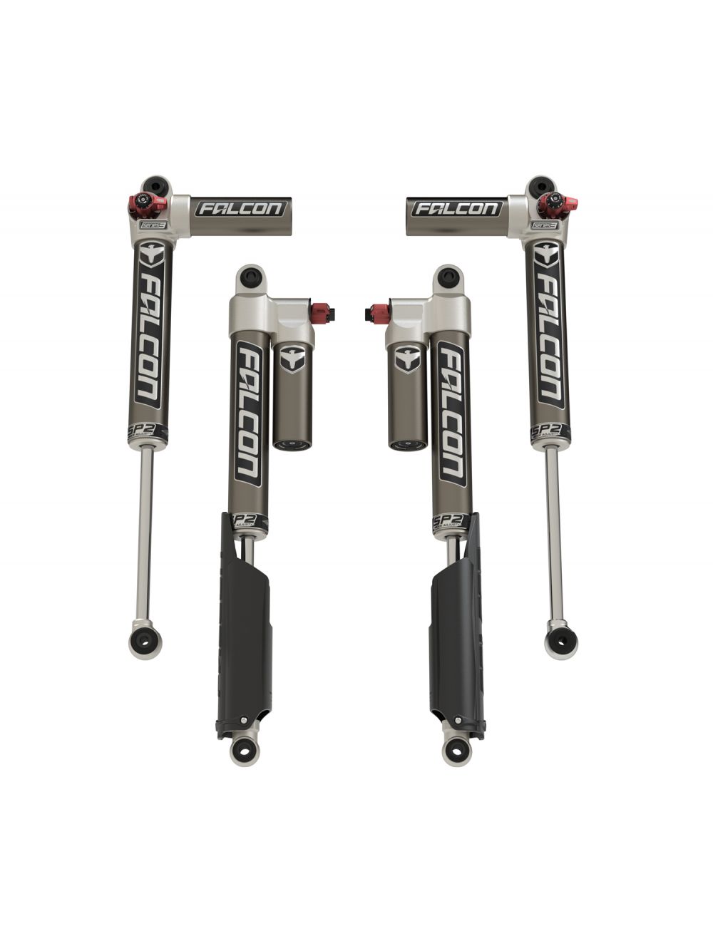 Teraflex テラフレックス Falcon Shock SP2 3.3 Fast Adjust Piggyback shock Kit ...