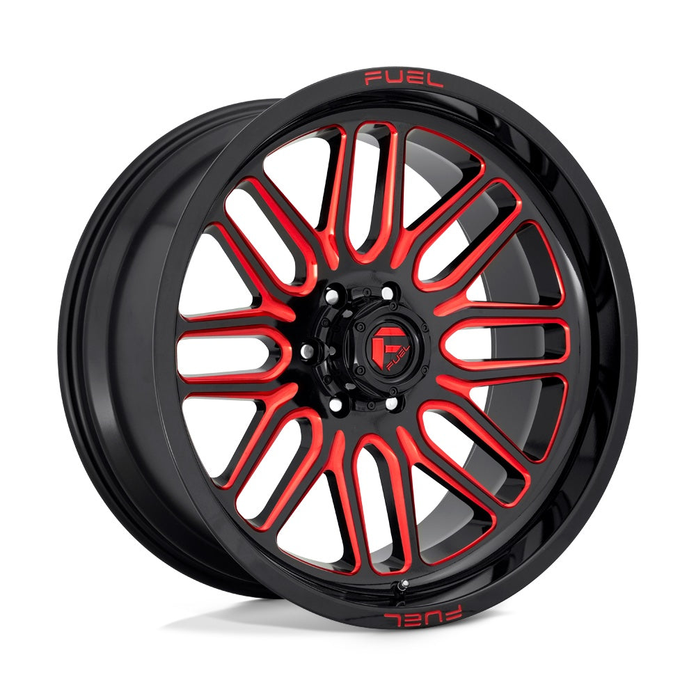 Fuel Off Road フューエルオフロード ホイール D663 IGNITE | GLOSS BLACK RED TINTED CLE ...