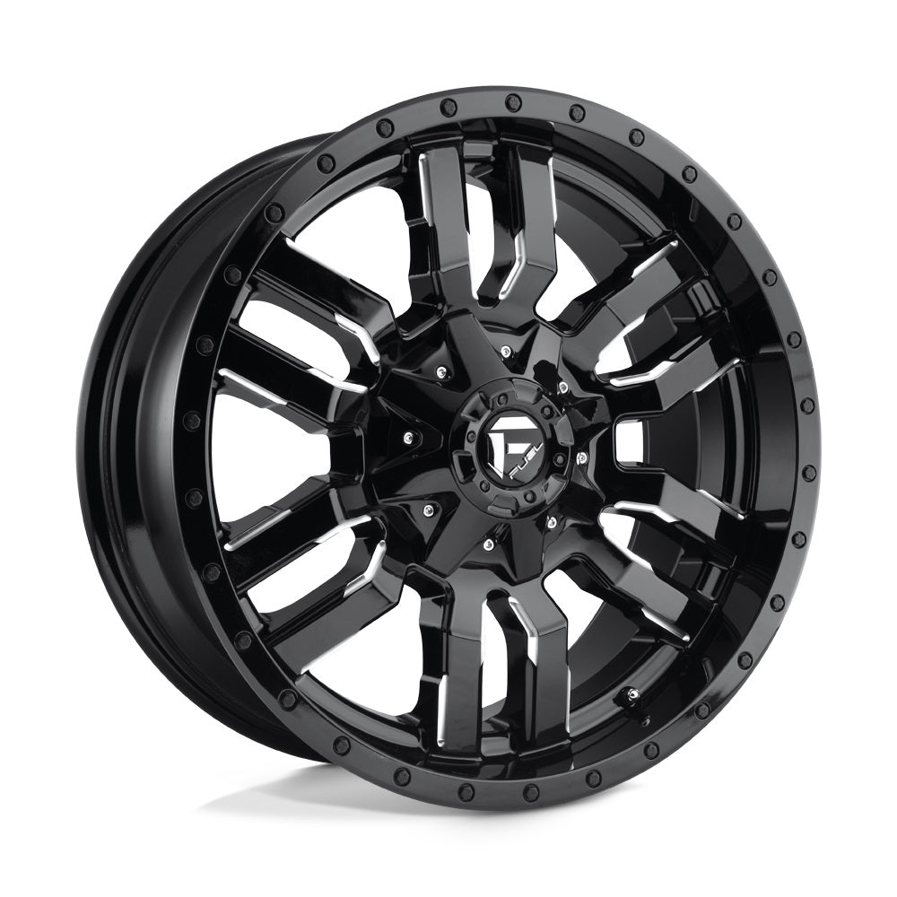 Fuel Off Road フューエルオフロード ホイール D595 SLEDGE | GLOSS BLACK MILLED – アメリカン ...